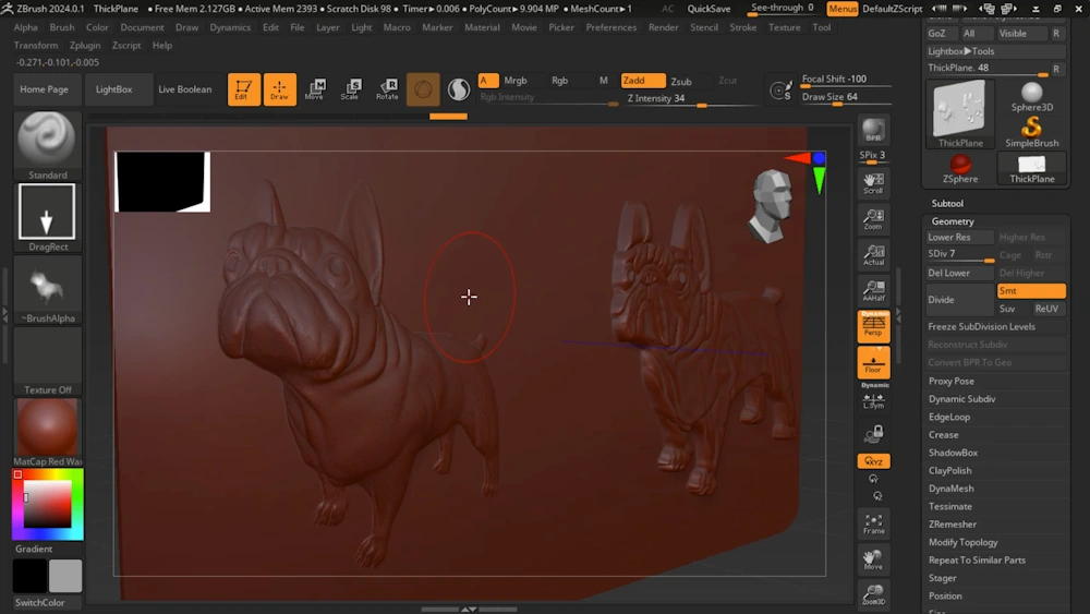 Reliefs in ZBrush - www.reliefmaker.com