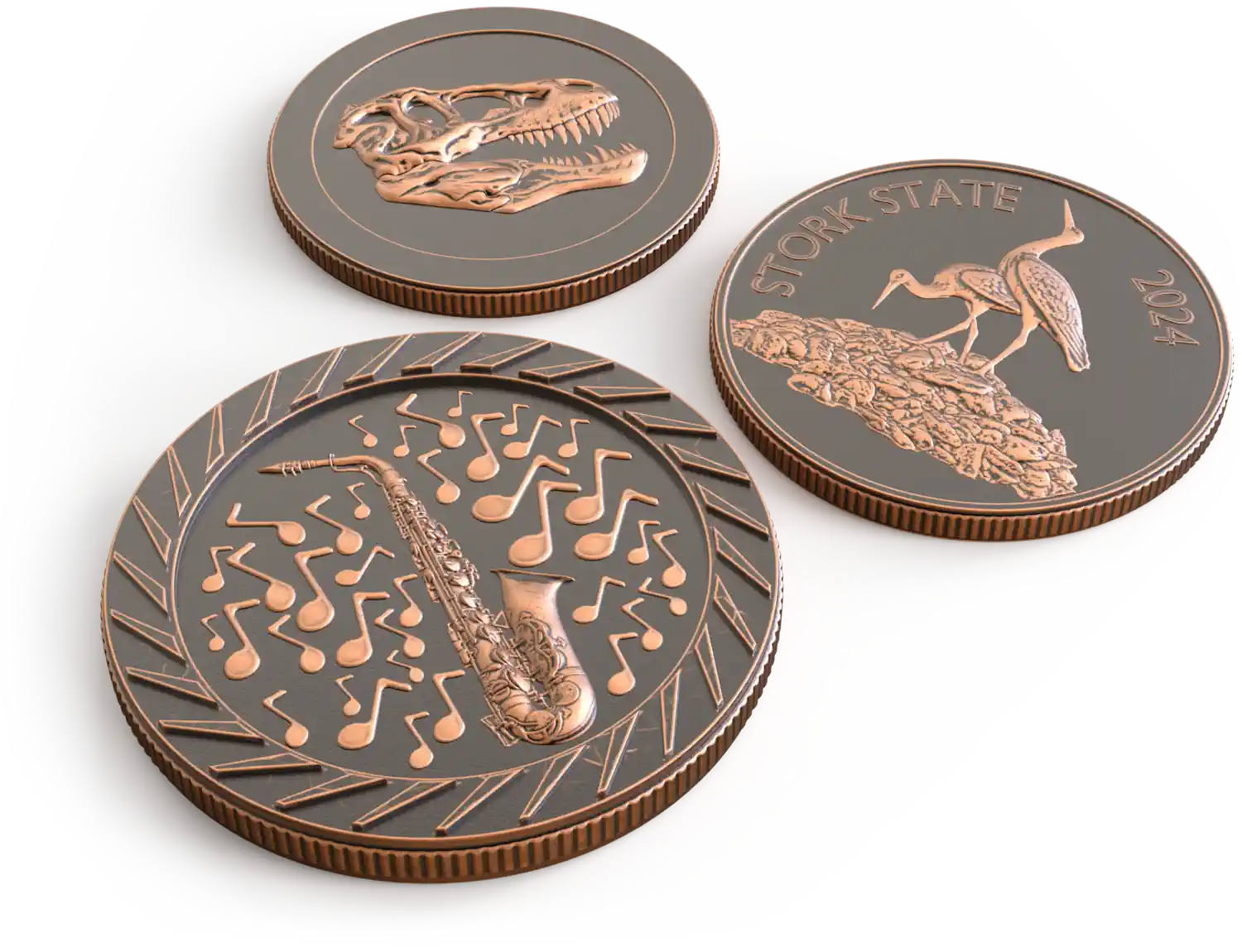 Coin Relief Design and Challenge Coin Relief Design